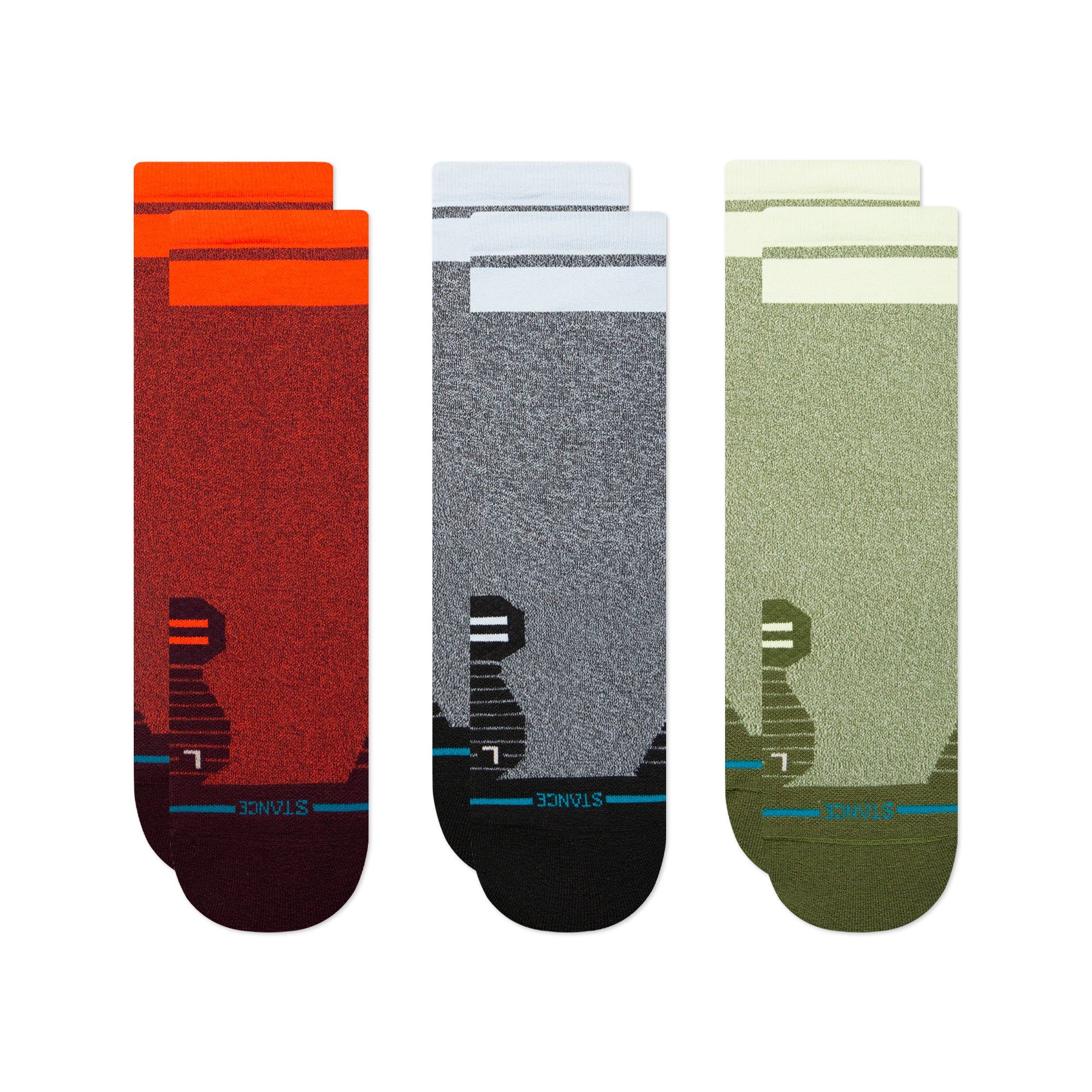 Speedy Light Crew Socks 3 Pack | Socks | Stance Canada