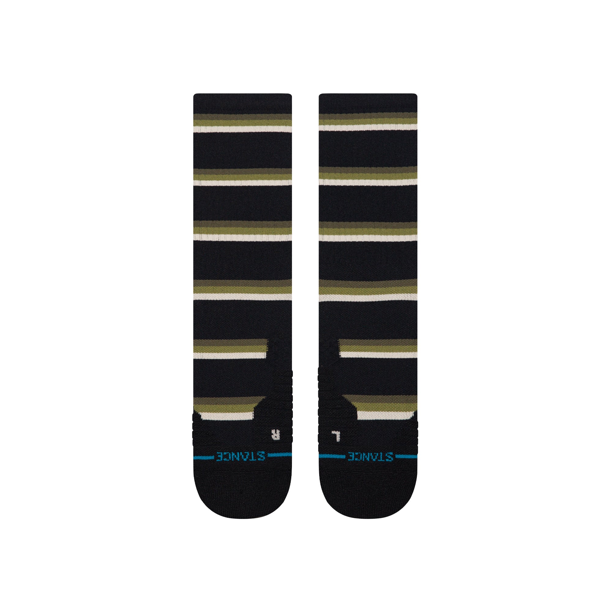 Multistripe Mid Ribbed Crew Socks | Socks | Stance Canada